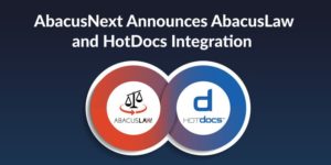 AbacusNext Announces AbacusLaw and HotDocs Integration - AbacusNext