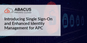 Introducing Single Sign-On and Enhanced Identity Management for APC ...